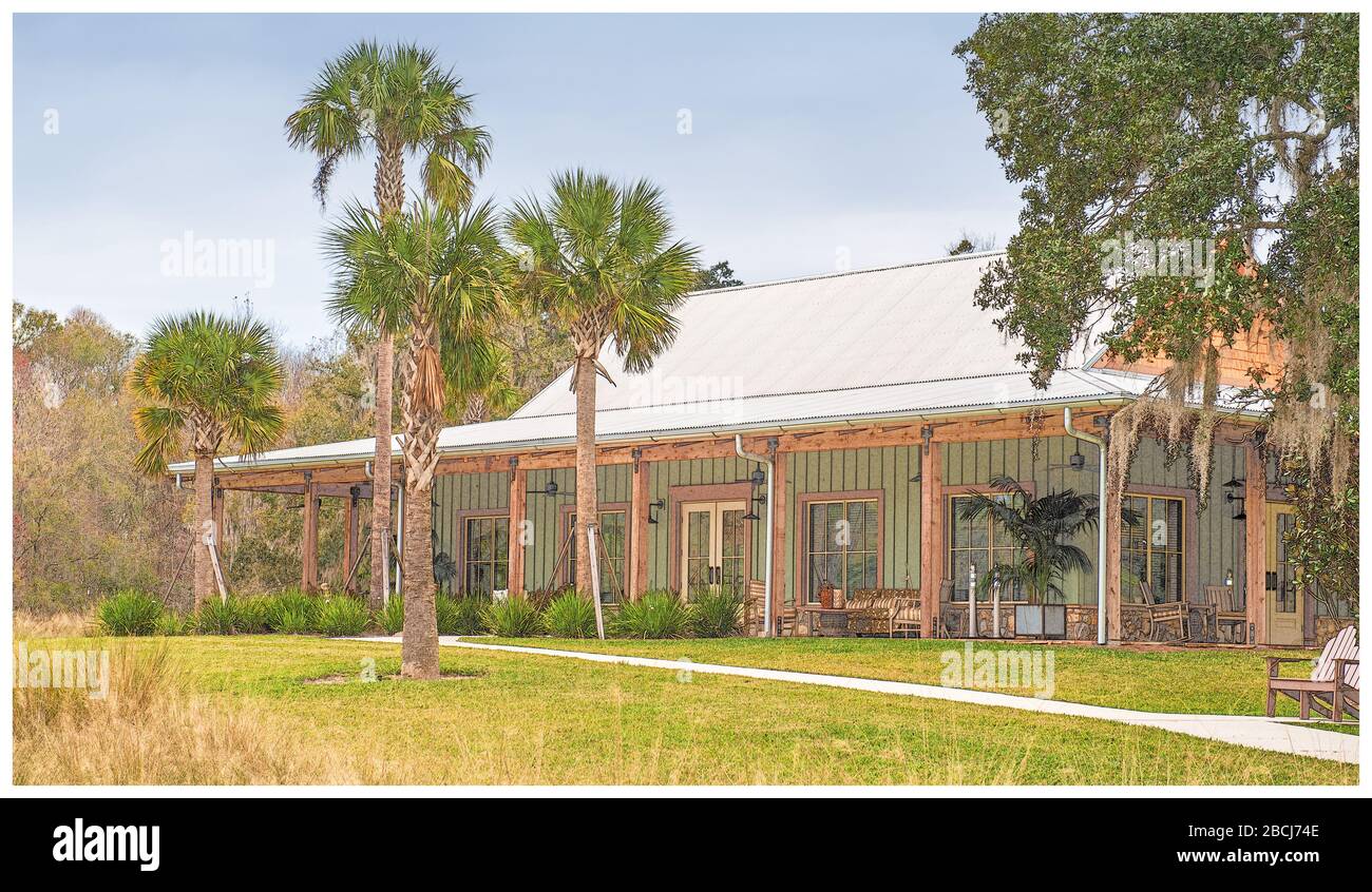 Florida cracker architecture house hi-res stock photography and images ...