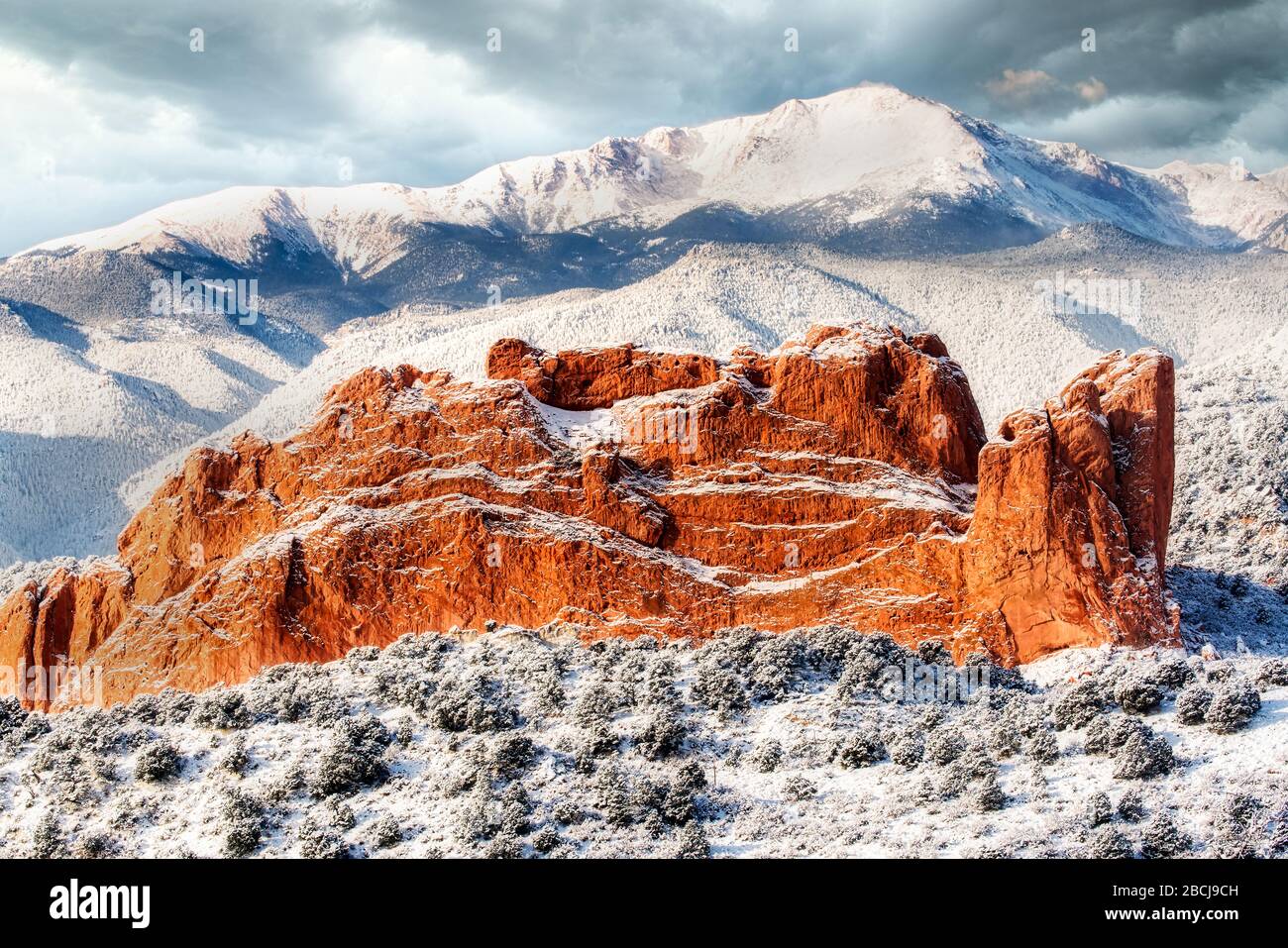 Garden Of The Gods Snow