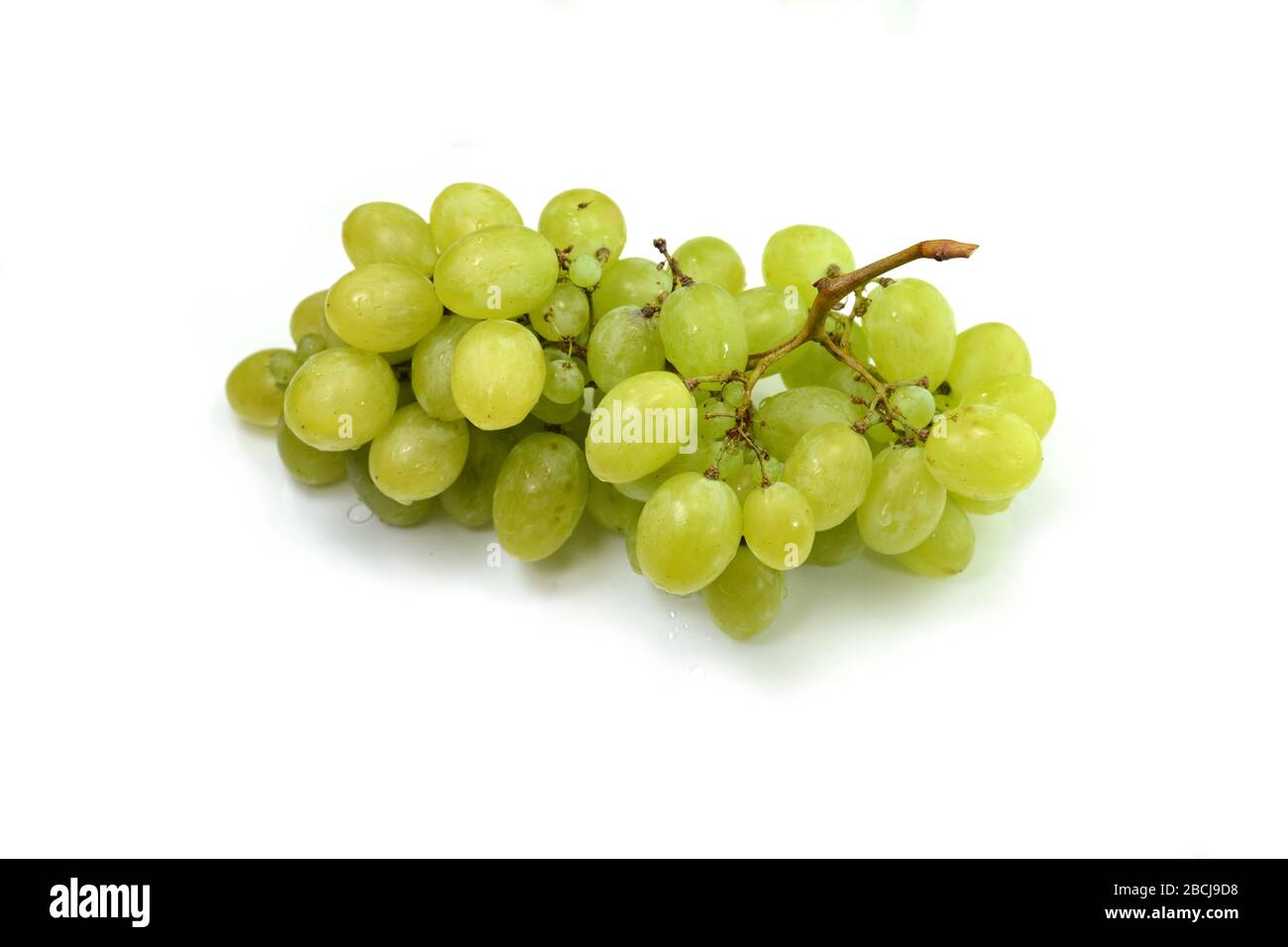 A bunch of overripe grapes isolated on white background Stock Photo - Alamy