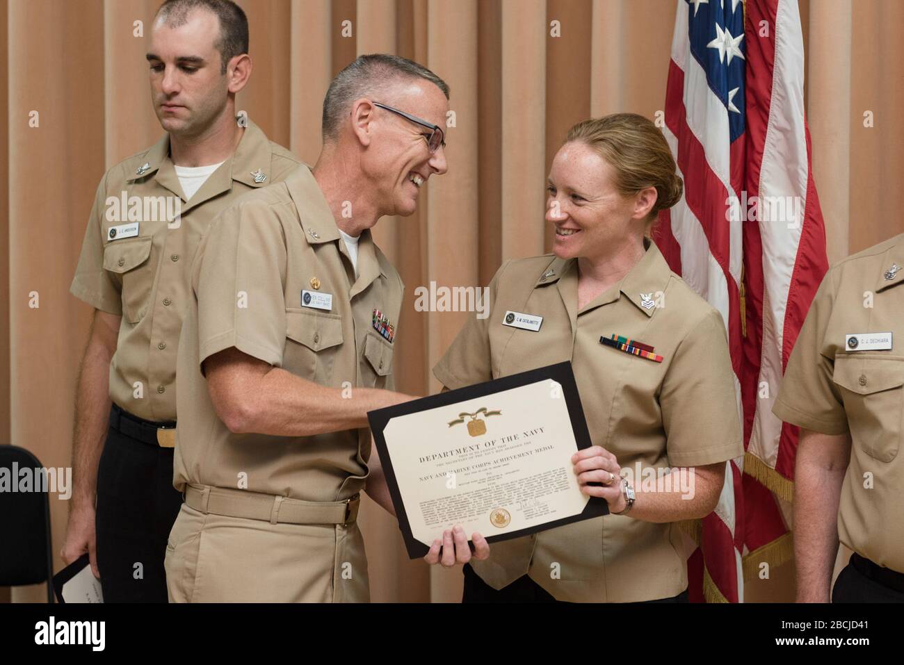 Navy marine corps achievement medal hi-res stock photography and images ...