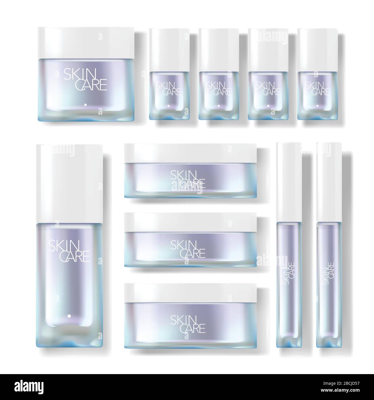 White jar moisturizing face Stock Vector Images - Alamy