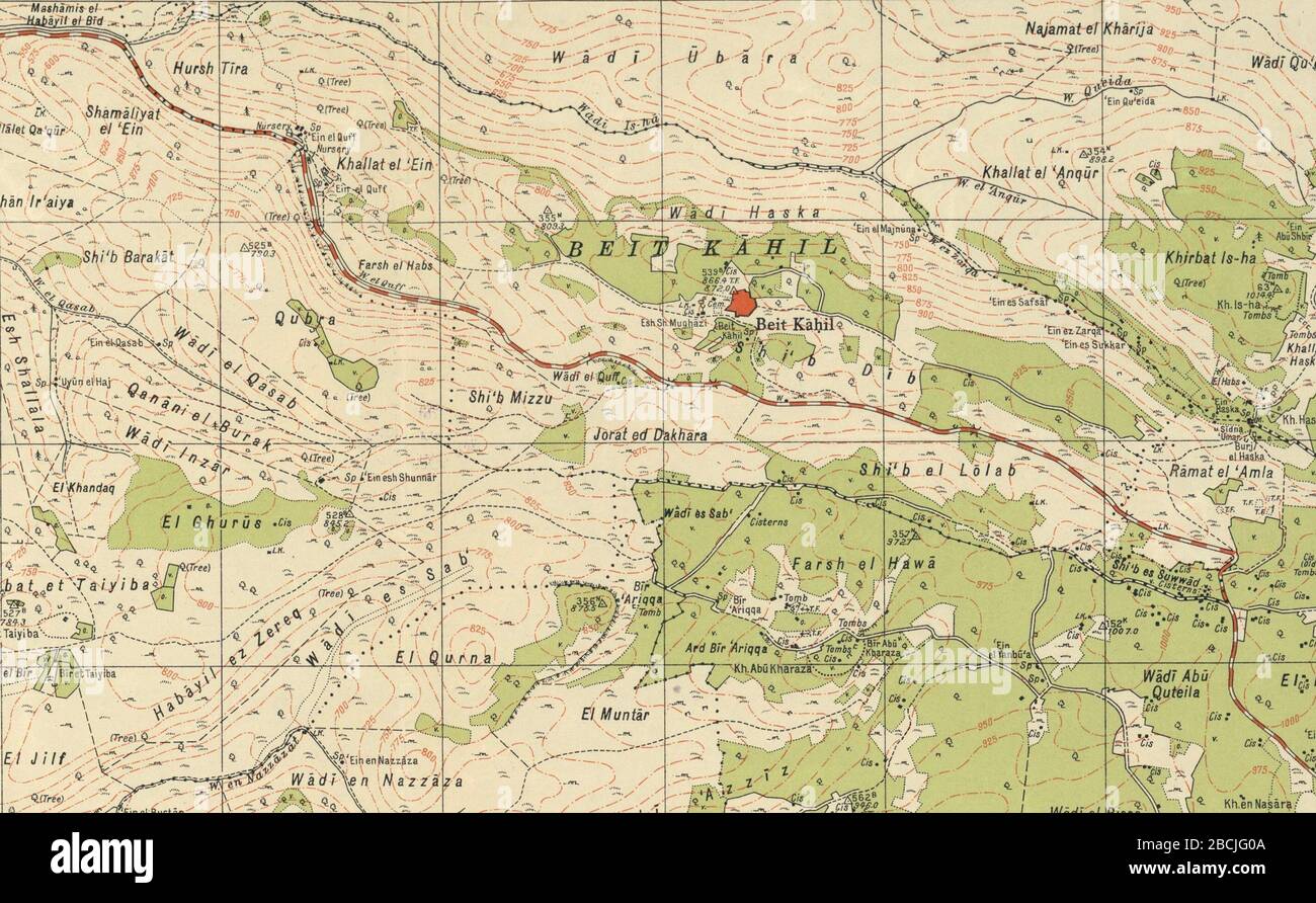 Map of palestine british mandate hi-res stock photography and images ...