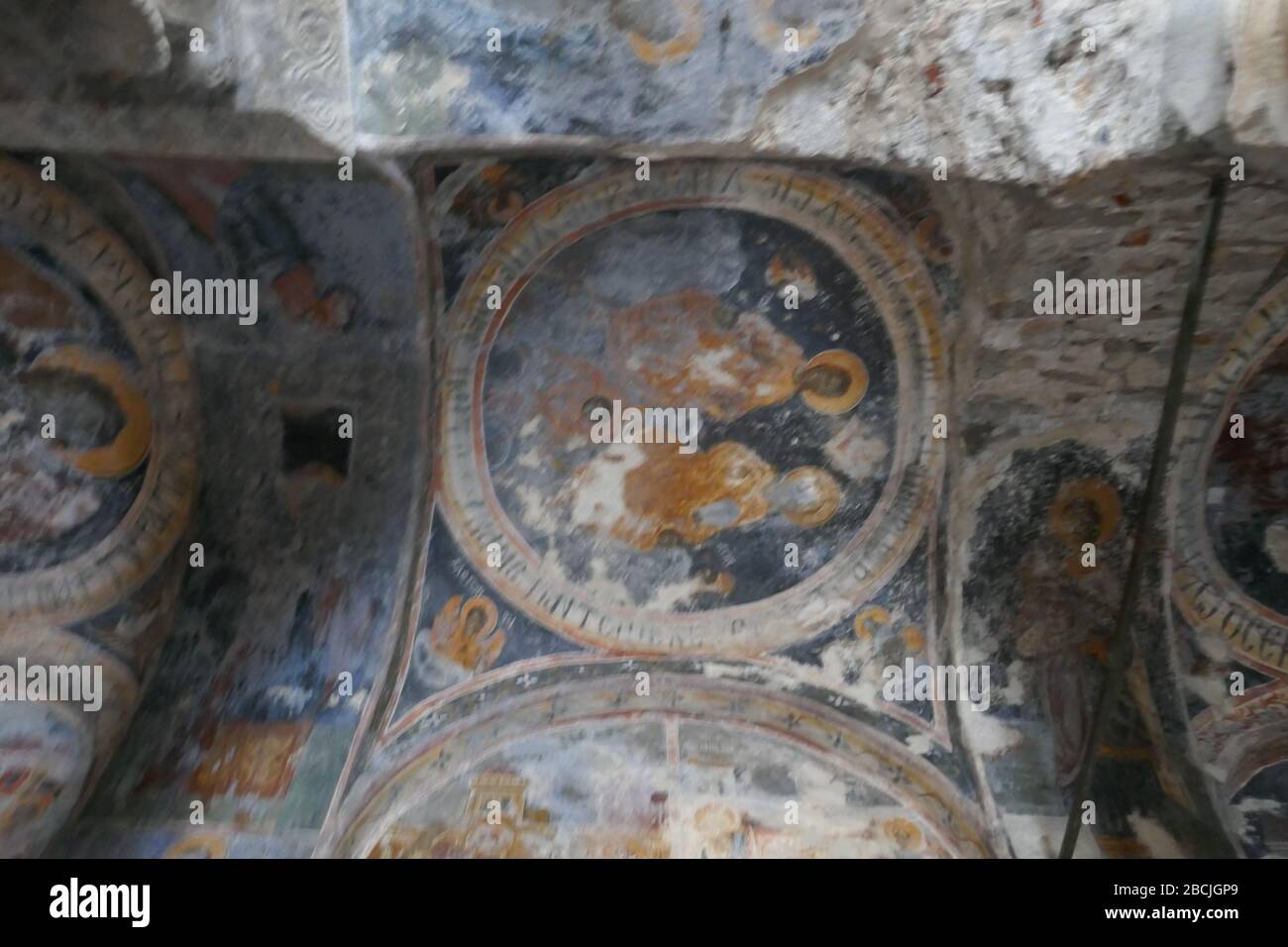 Archaeological site of Mystra Stock Photo - Alamy