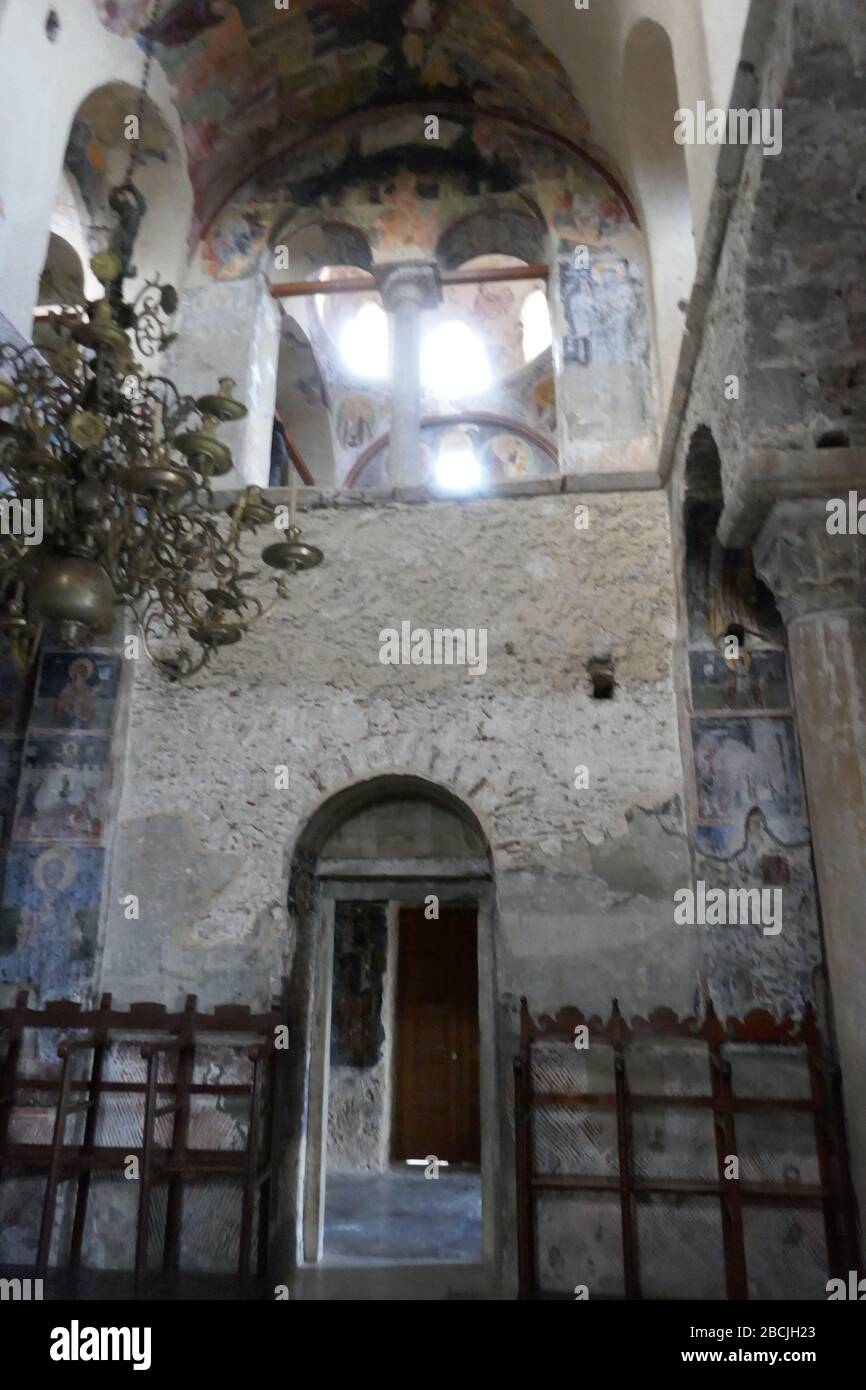 Archaeological site of Mystra Stock Photo - Alamy