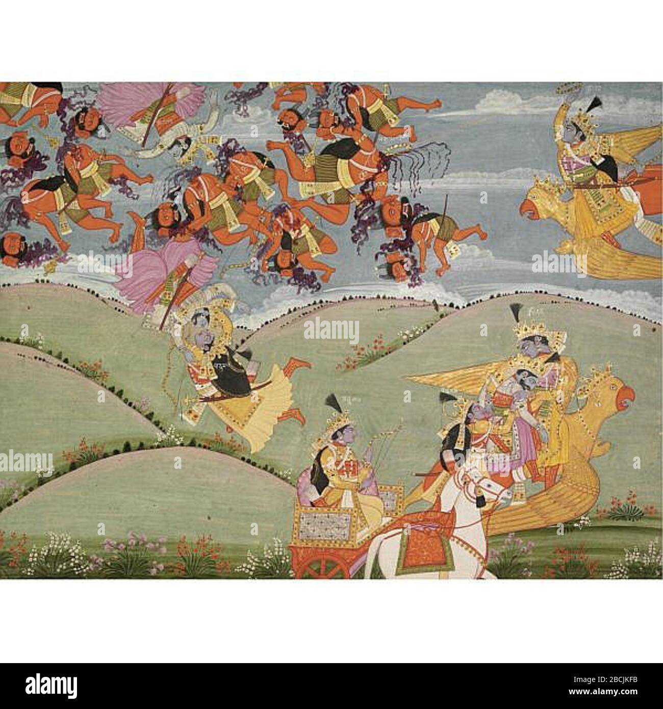 Kangra Painting High Resolution Stock Photography and Images - Alamy