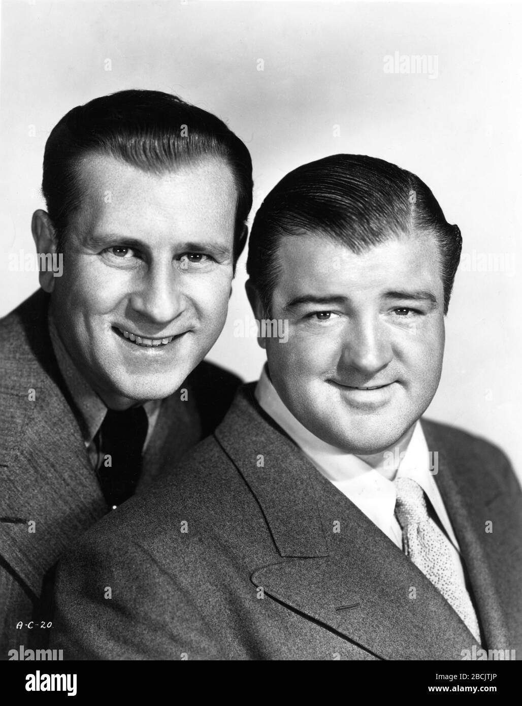 BUD ABBOTT and LOU COSTELLO 1946 Publicity Portrait Universal Pictures ...