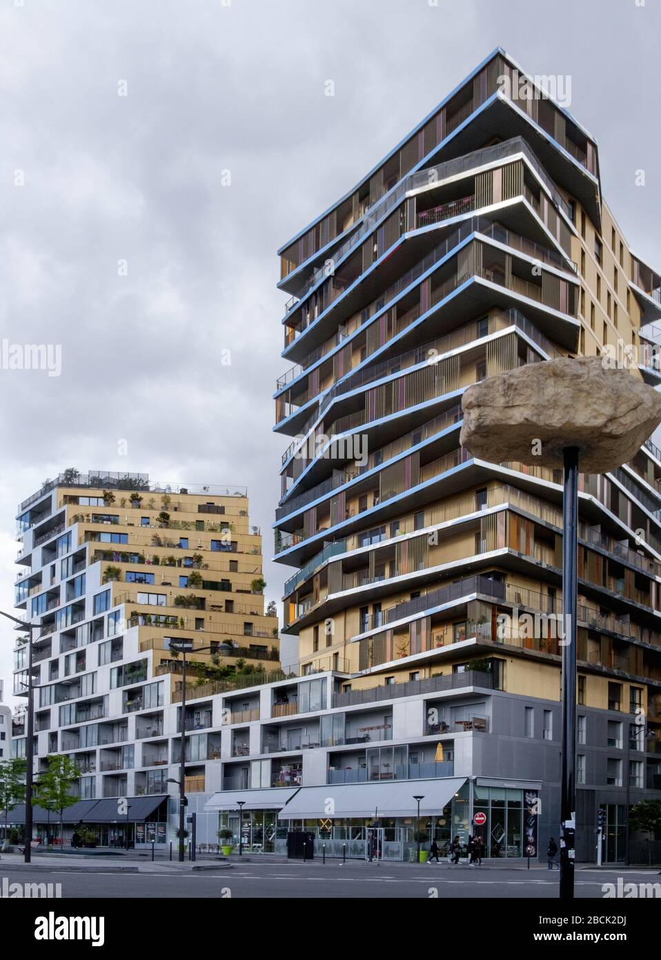 Housing by architect Hamonic & Masson et Comte & Vollenweider. New ...