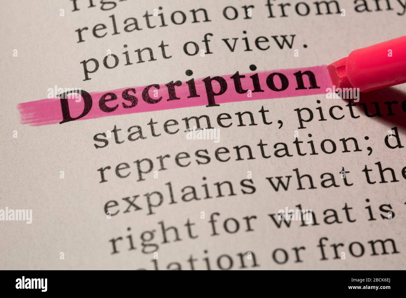 Description page was here hi-res stock photography and images - Alamy