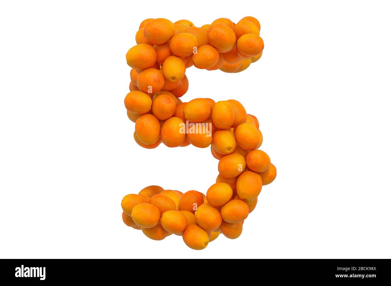 Number 5 Orange