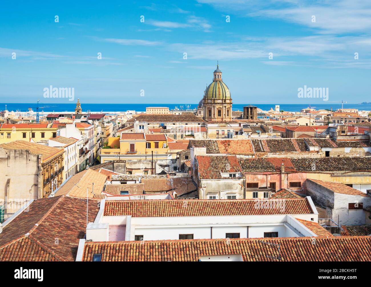 Palermo skyline hi-res stock photography and images - Alamy