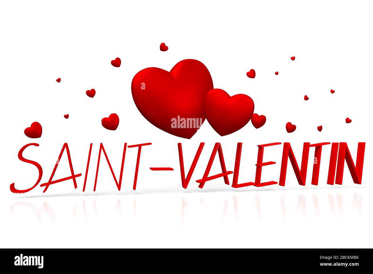 Saint valentine france card hi-res stock photography and images - Alamy