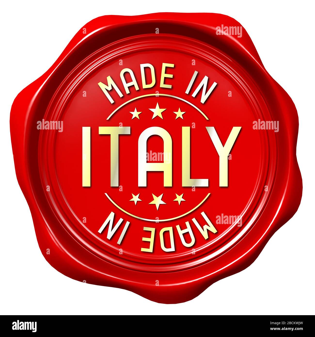Made in italy badge hi-res stock photography and images - Alamy