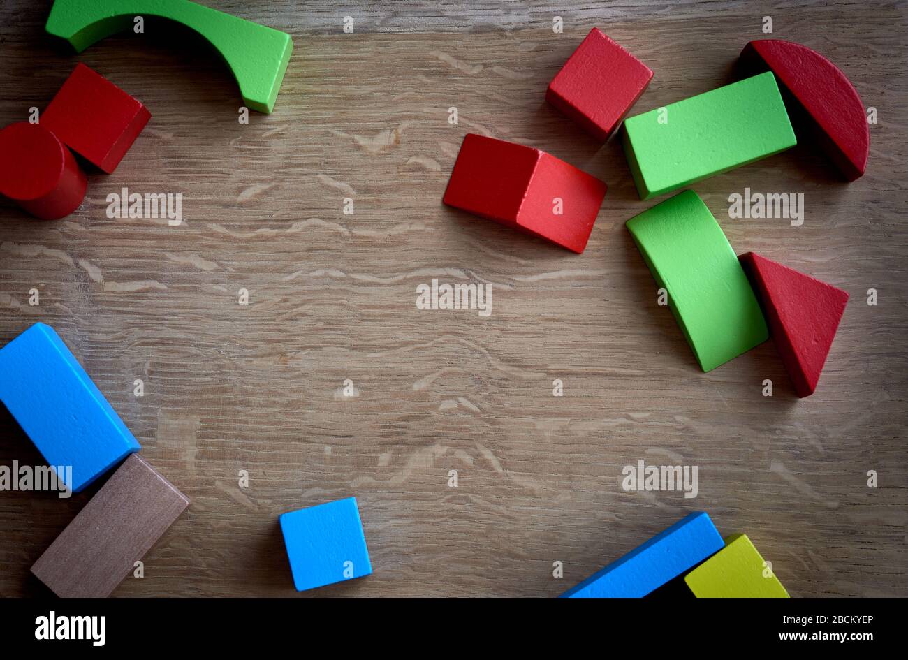 Block tower building children hi-res stock photography and images - Alamy