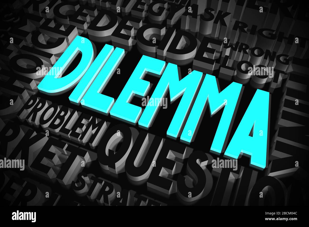 Dilema concept hi-res stock photography and images - Alamy