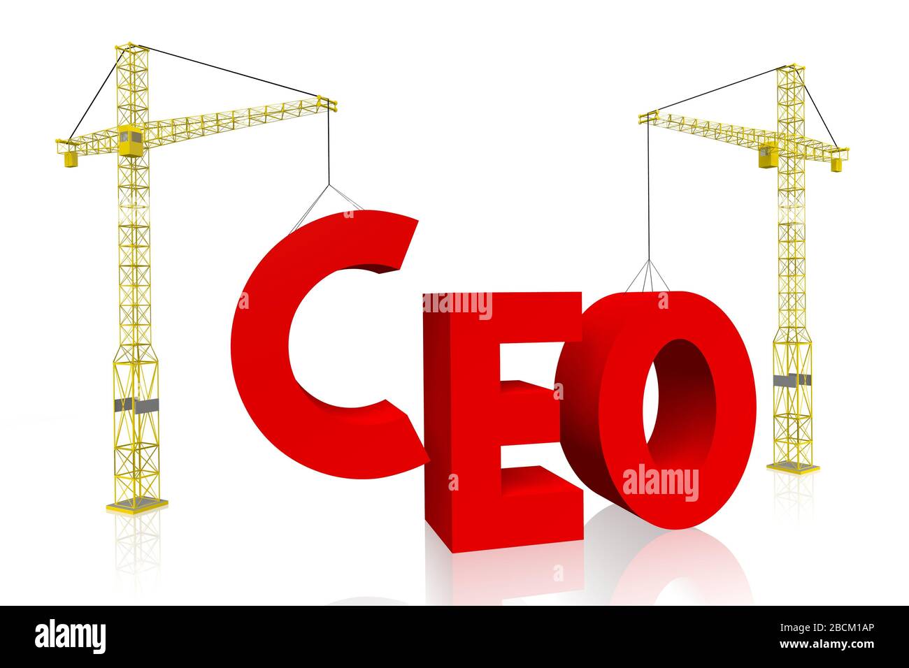Crane concept - CEO Stock Photo - Alamy