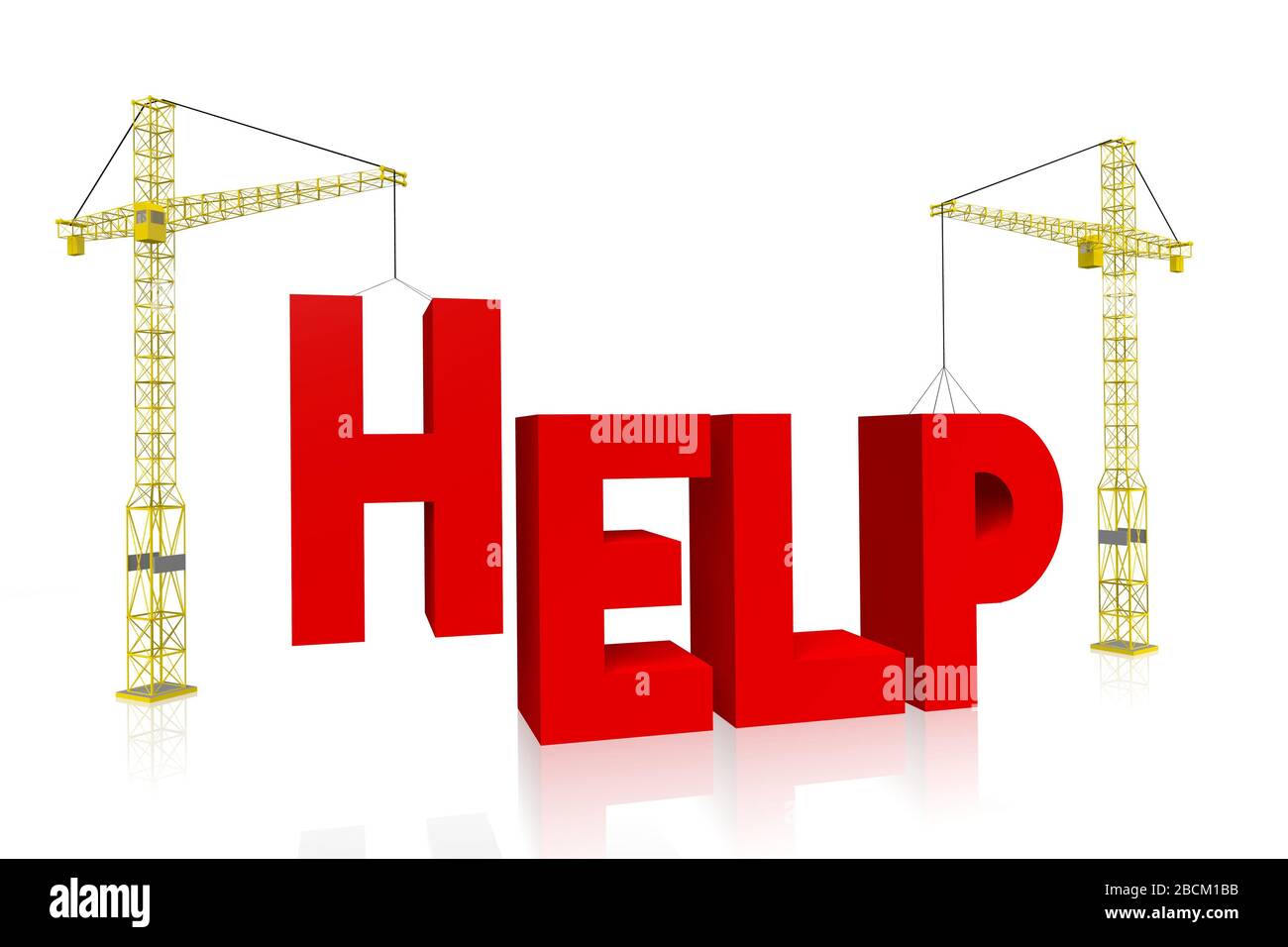 Crane support Cut Out Stock Images & Pictures - Alamy