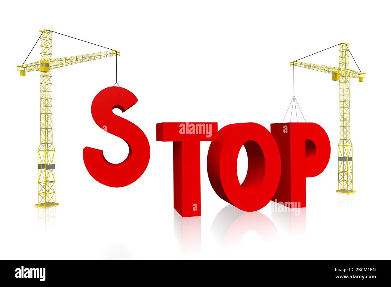 Stop crane hi-res stock photography and images - Alamy
