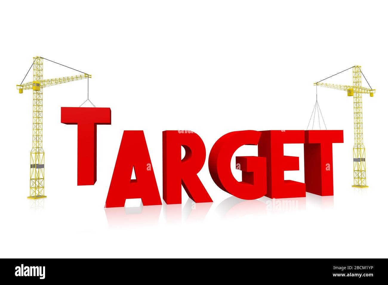 Crane concept - target Stock Photo - Alamy