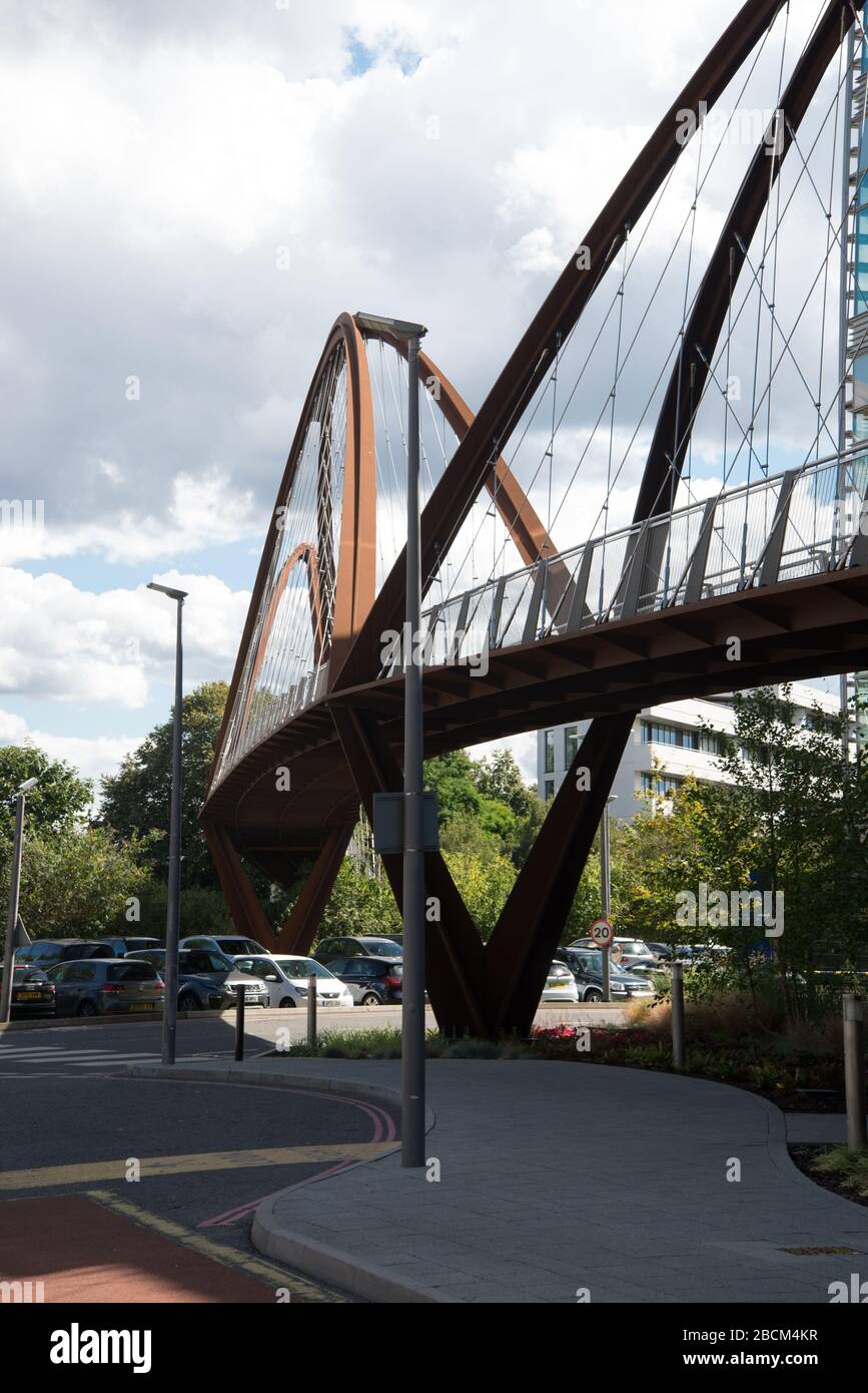 Pedestrian Footbridge Chiswick Business Park/ Gunnersbury Triangle ...