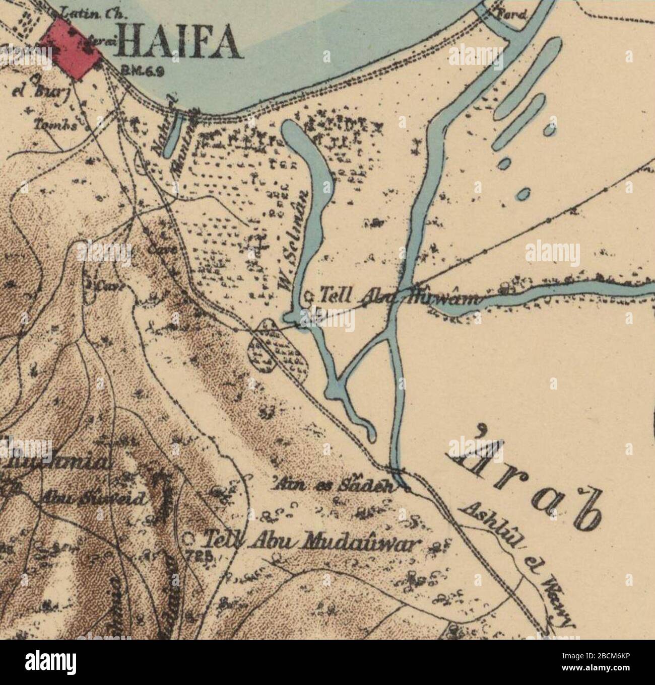 The committee of the palestine exploration fund hi-res stock ...