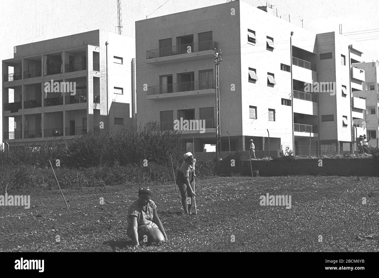 Empty building plot Black and White Stock Photos & Images - Alamy