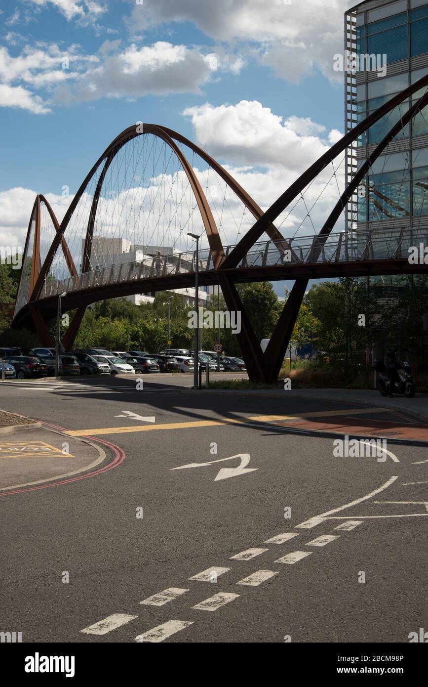 Pedestrian Footbridge Chiswick Business Park/ Gunnersbury Triangle ...