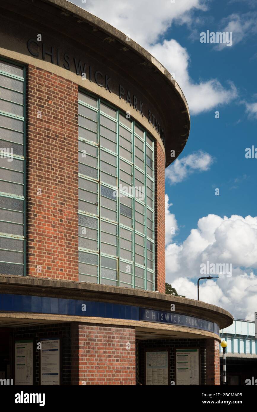 Underground station chiswick w4 hi-res stock photography and images - Alamy
