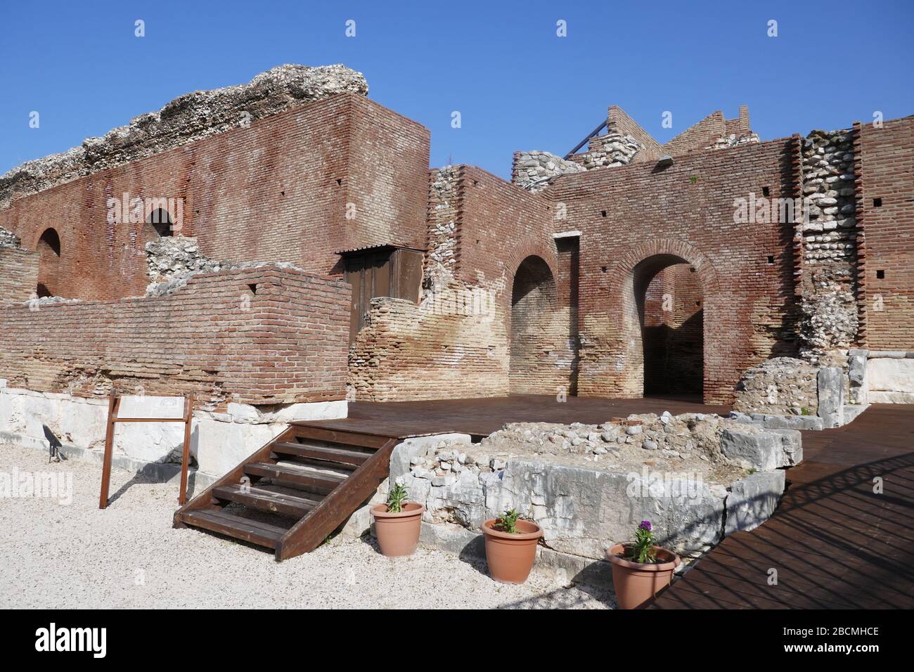 Roman Odeon Patra Stock Photo - Alamy