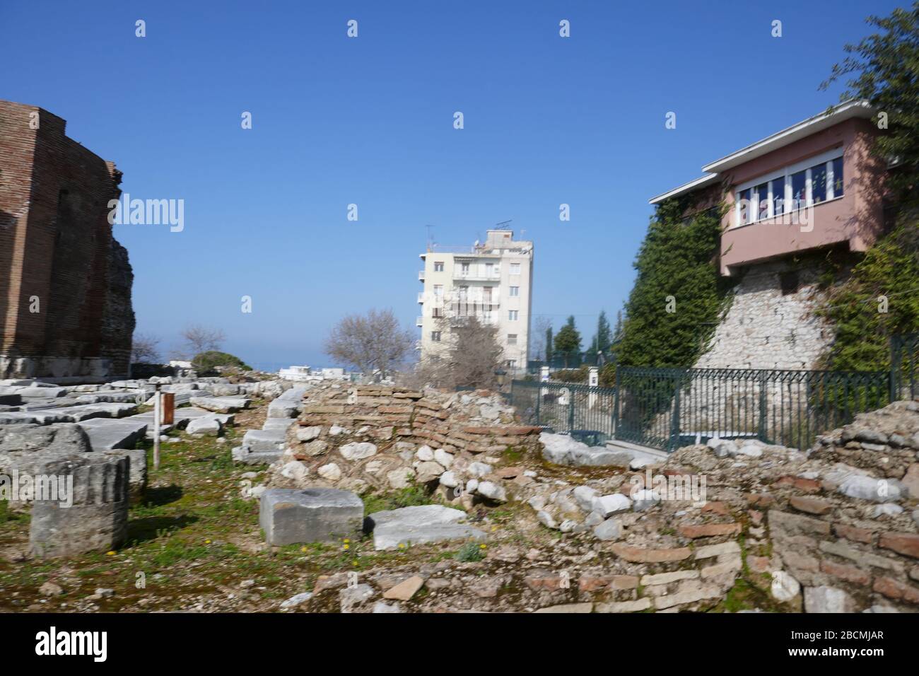 Roman Odeon Patra Stock Photo - Alamy