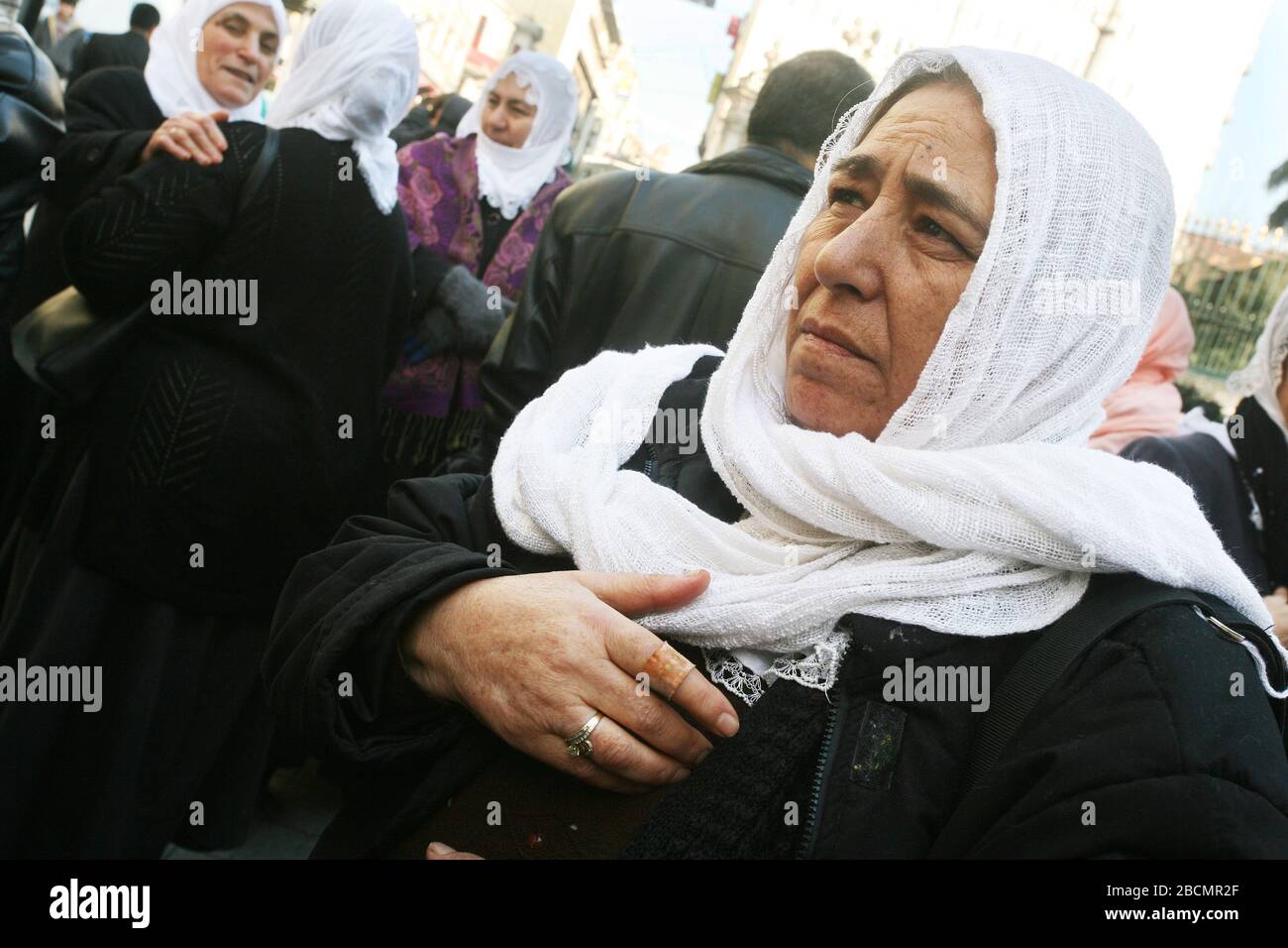 ISTANBUL, TURKEY - JANUARY 17: The Peace Mothers (Turkish: Baris ...