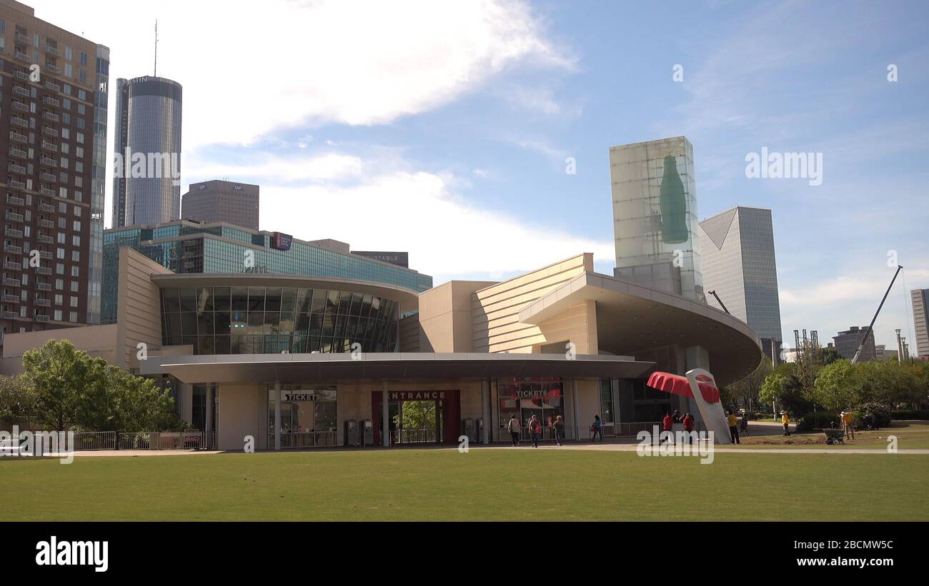 Famous World of Coca Cola Atlanta at Pemberton Place - ATLANTA, USA ...