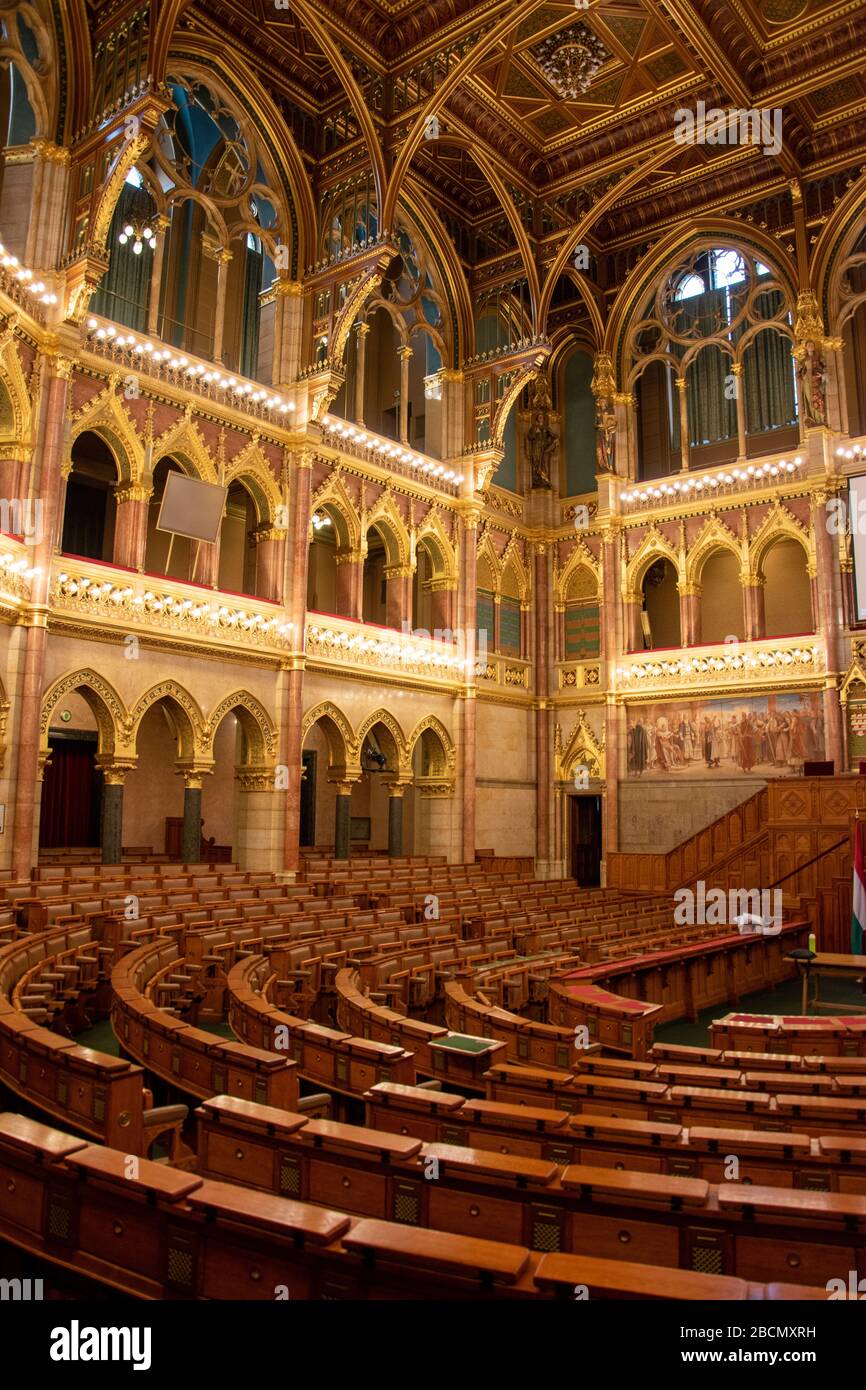 The lower house where the National Assembly meets. The Hungarian ...