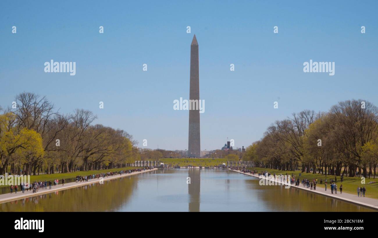 Lincoln Memorial Reflecting Pool in Washington DC - travel photography ...