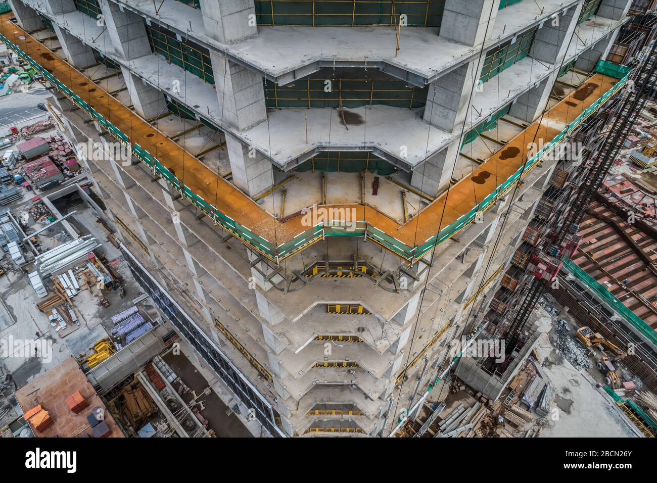 Modern buildings under construction Stock Photo - Alamy