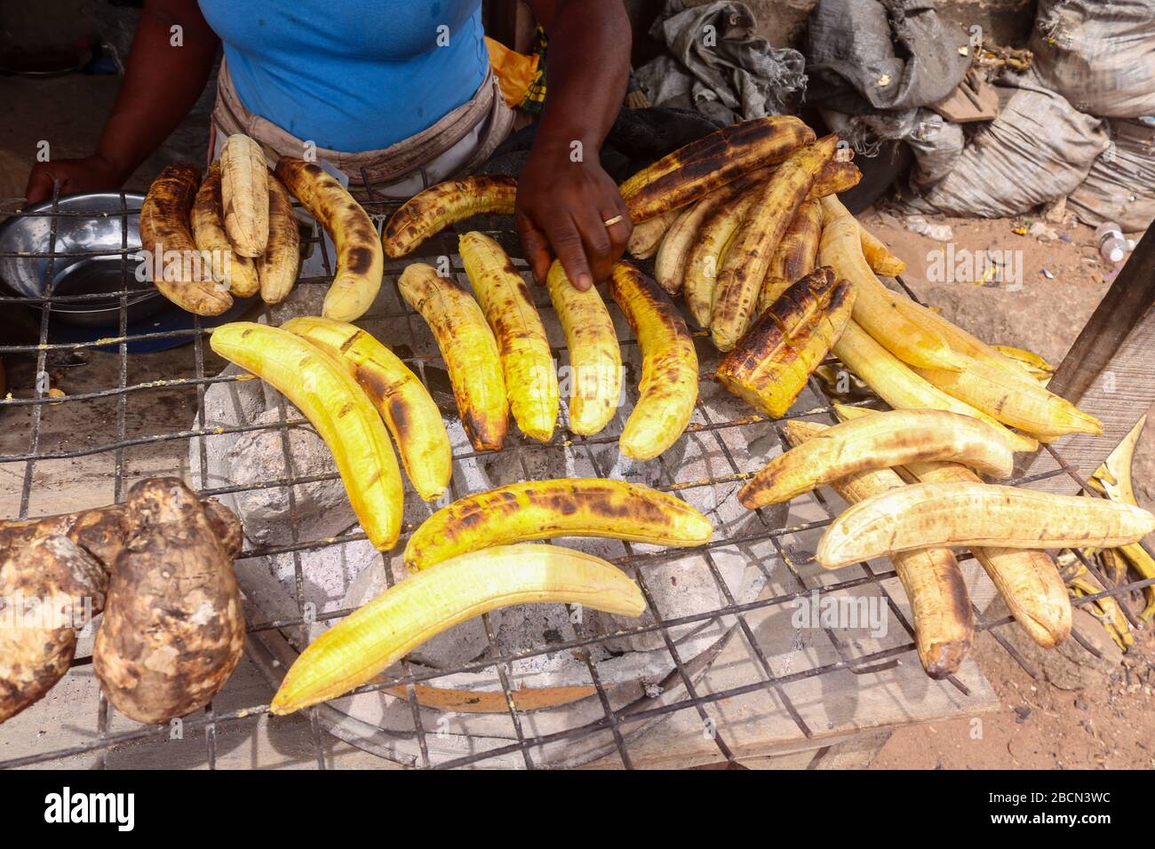Plantain nigeria hi-res stock photography and images - Alamy