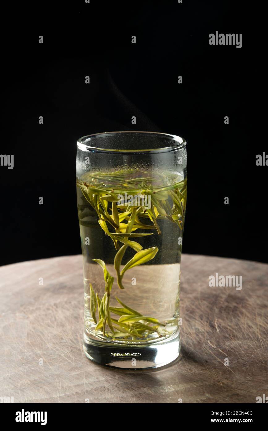 Chinese traditional green tea, Chinese culture Stock Photo - Alamy