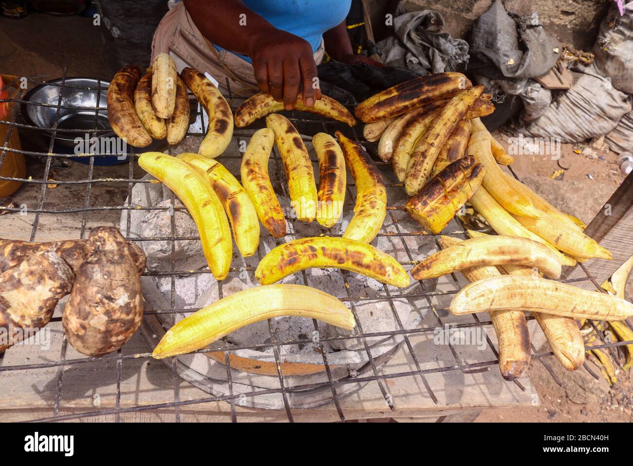 Plantain nigeria hi-res stock photography and images - Alamy