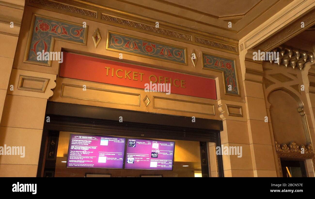 Fox theater georgia hi-res stock photography and images - Alamy