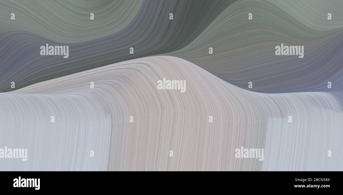 graphic design background with abstract waves design with ash gray, dim ...