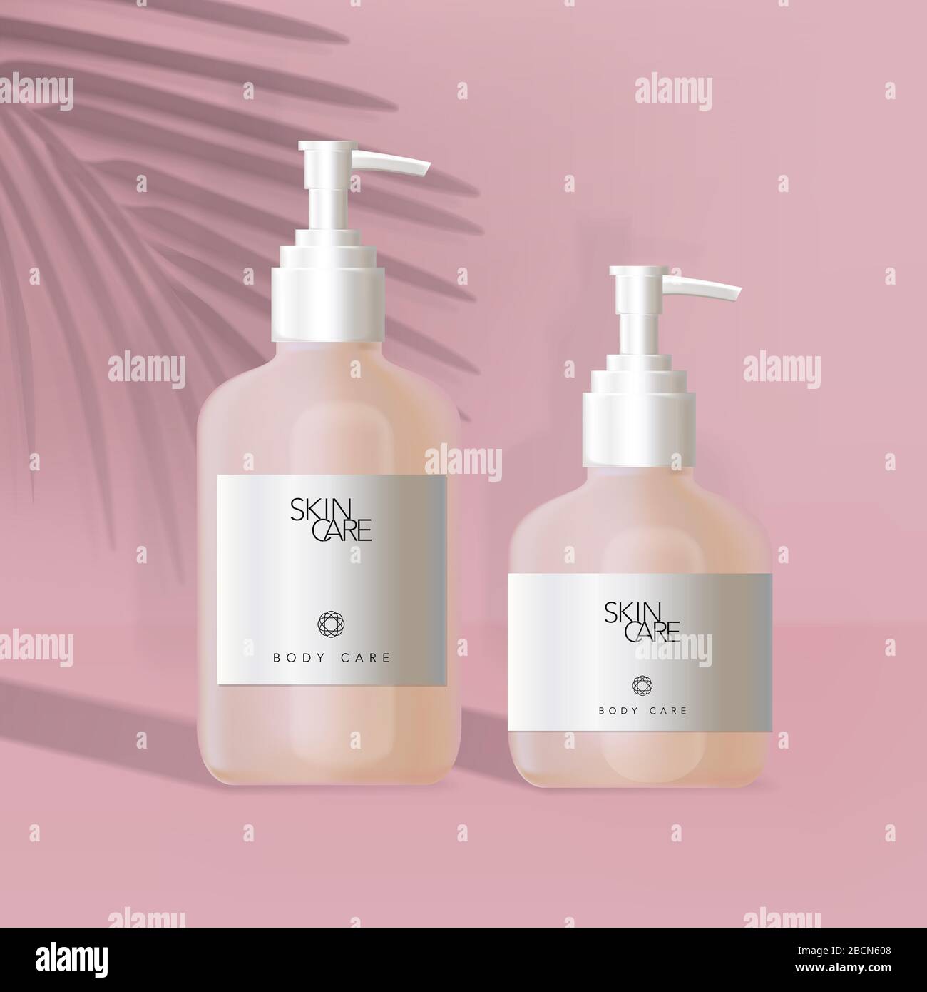 Body wash label design Stock Vector Images - Alamy