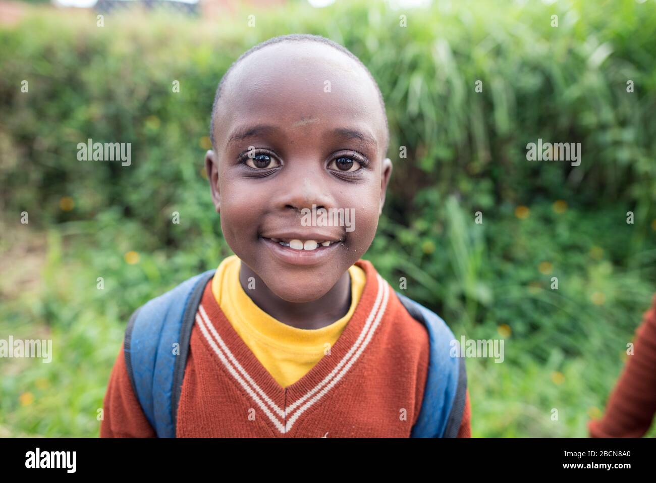 Happy ugandan children hi-res stock photography and images - Alamy
