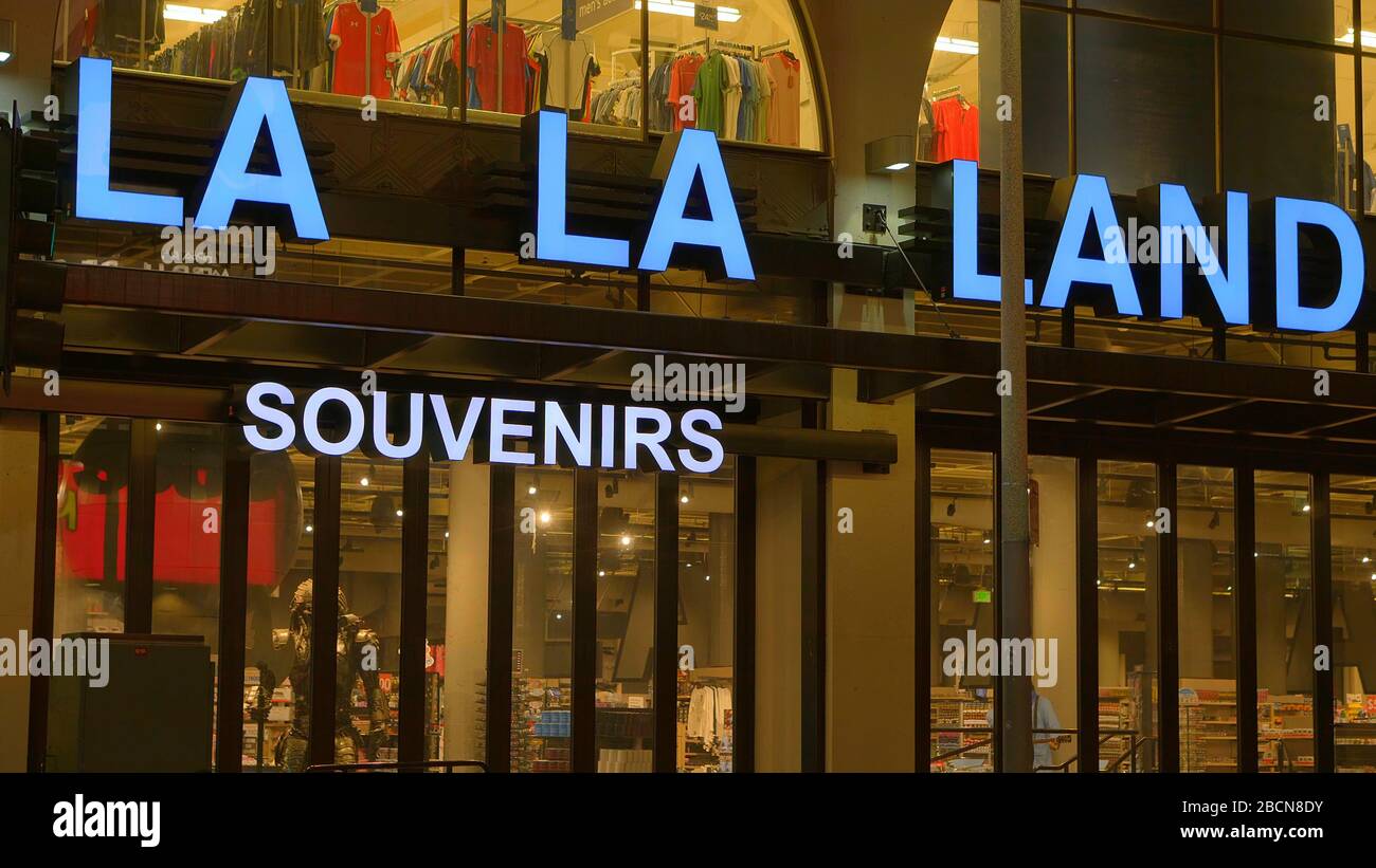 LaLa Land Souvenir Shop in Los Angeles - LOS ANGELES, CALIFORNIA ...