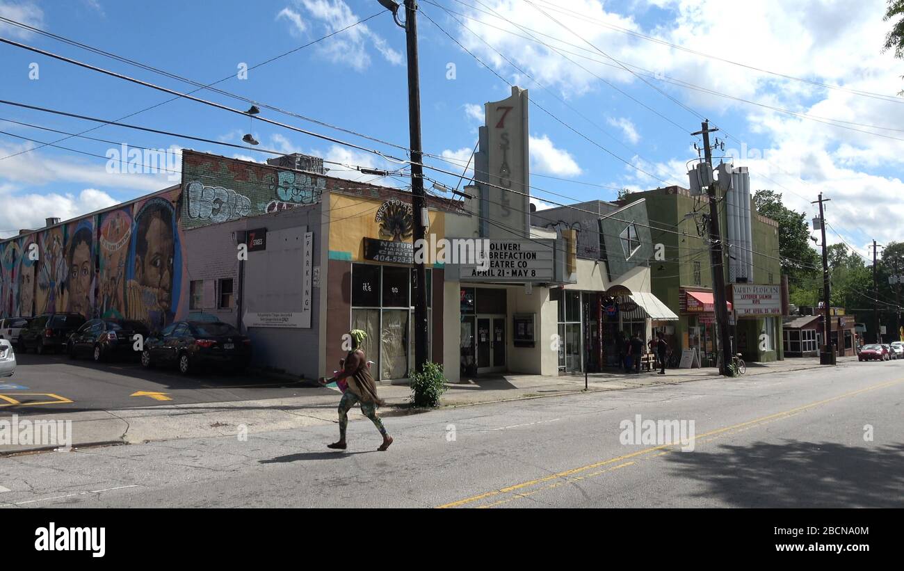 Little five points, atlanta hi-res stock photography and images - Alamy