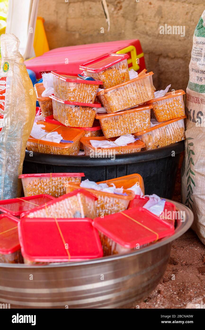 Jollof Rice Pack Stock Photo - Alamy
