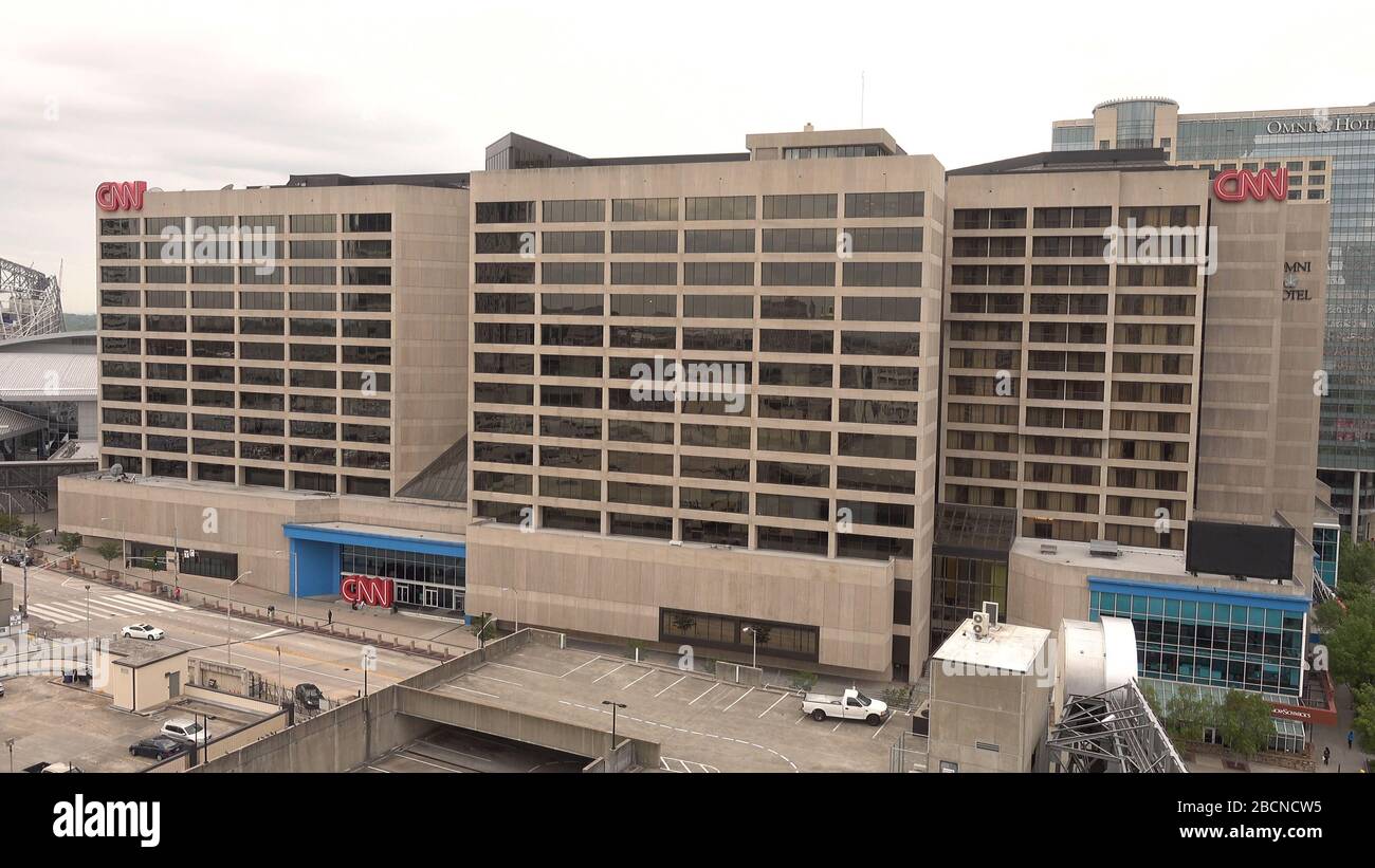 Cnn atlanta aerial hi-res stock photography and images - Alamy