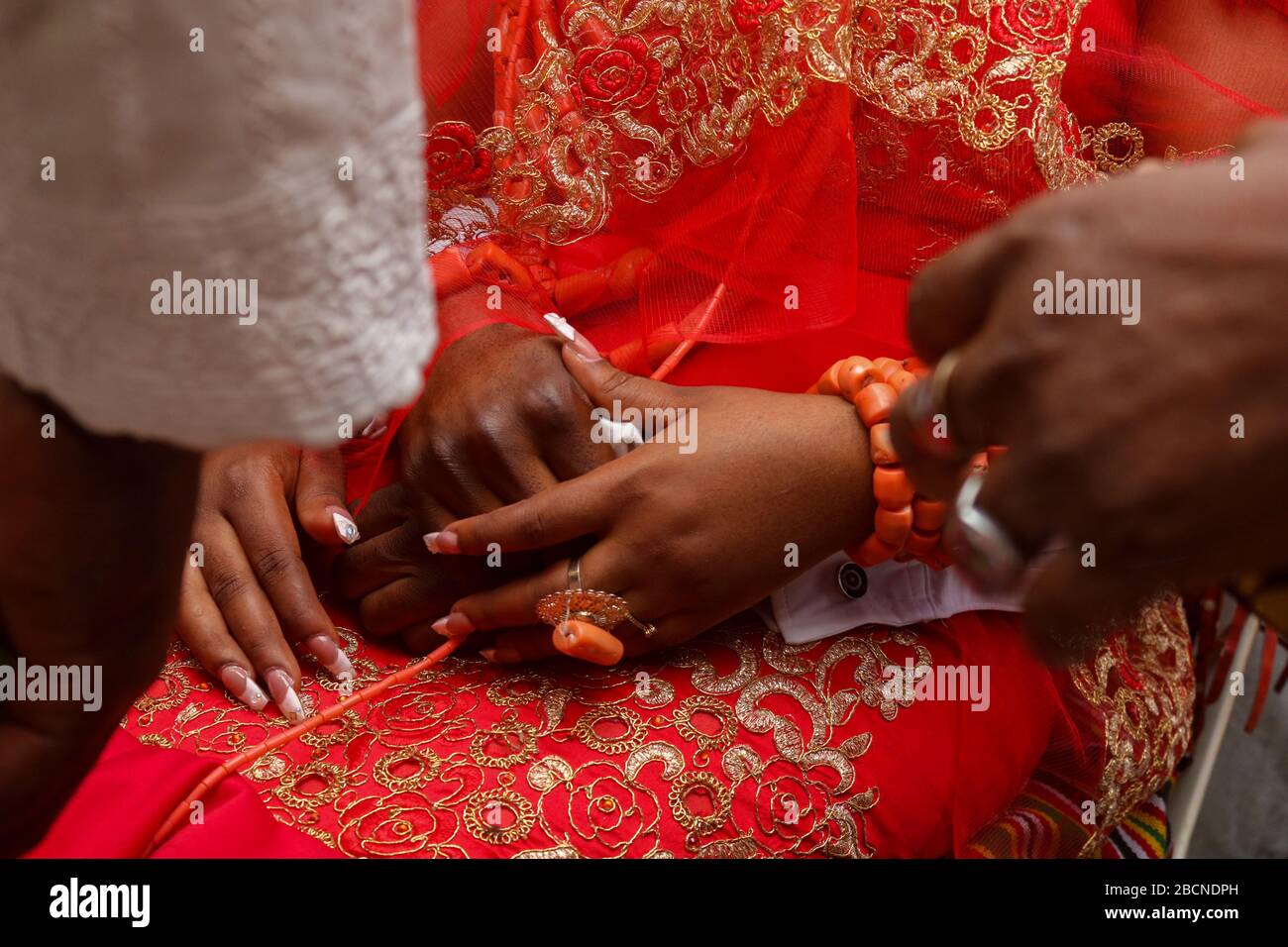 Africa Traditional Wedding / Marriage Details Stock Photo - Alamy