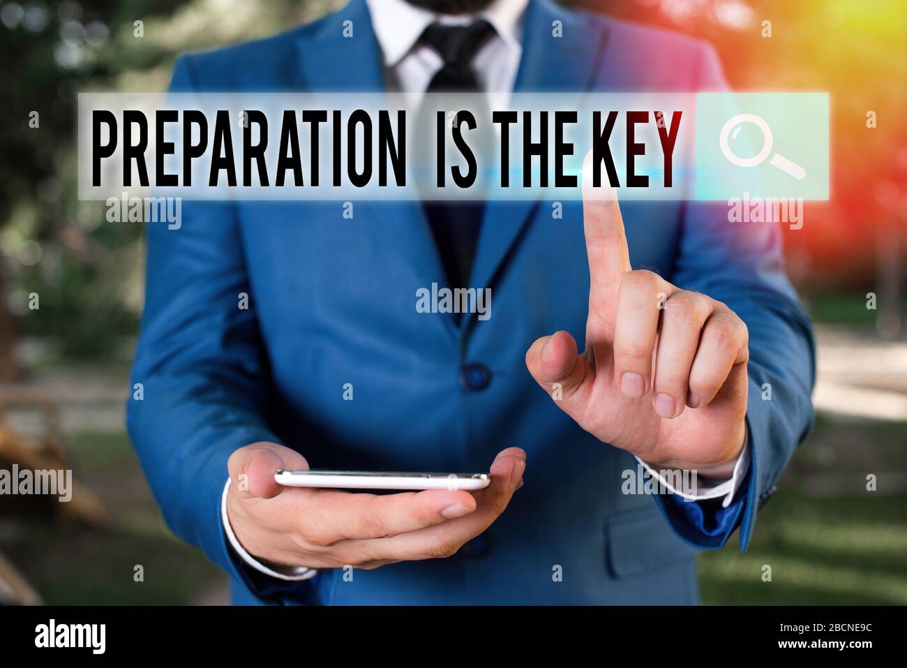 Text sign showing Preparation Is The Key. Business photo showcasing it ...