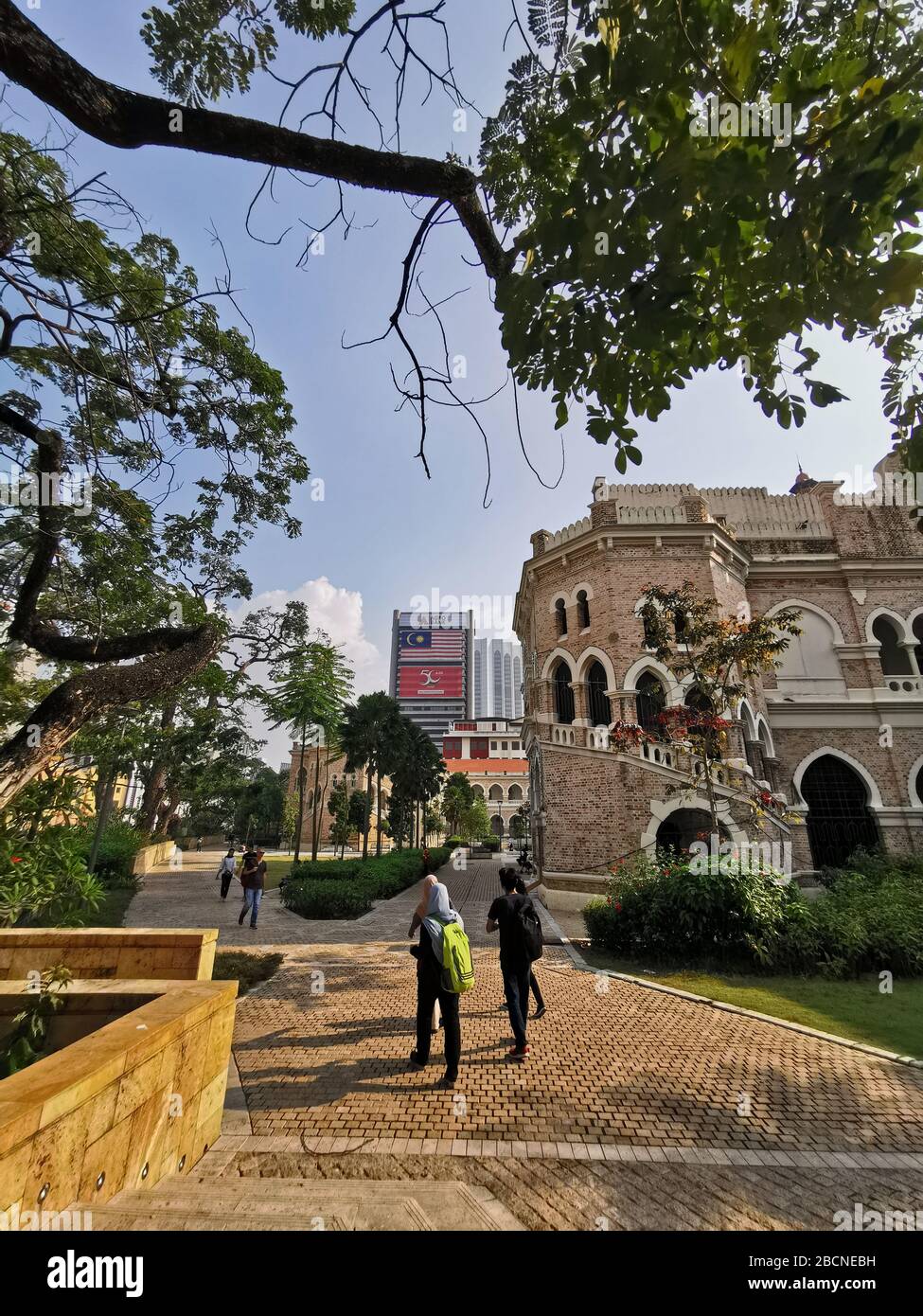 The dataran merdeka (Merdeka Square) located in the Kuala Lumpur city ...