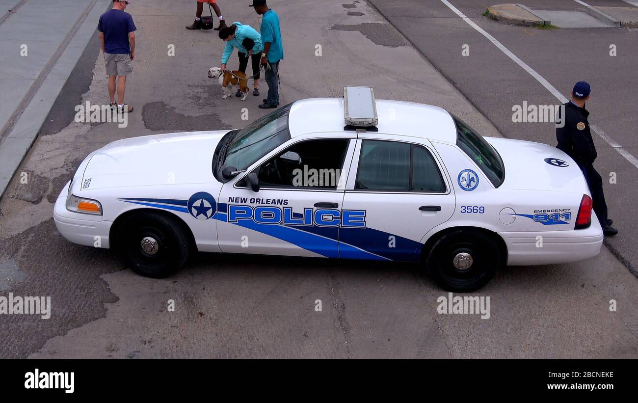 New orleans police car hi-res stock photography and images - Alamy