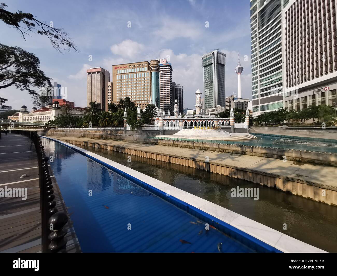 The dataran merdeka (Merdeka Square) located in the Kuala Lumpur city ...
